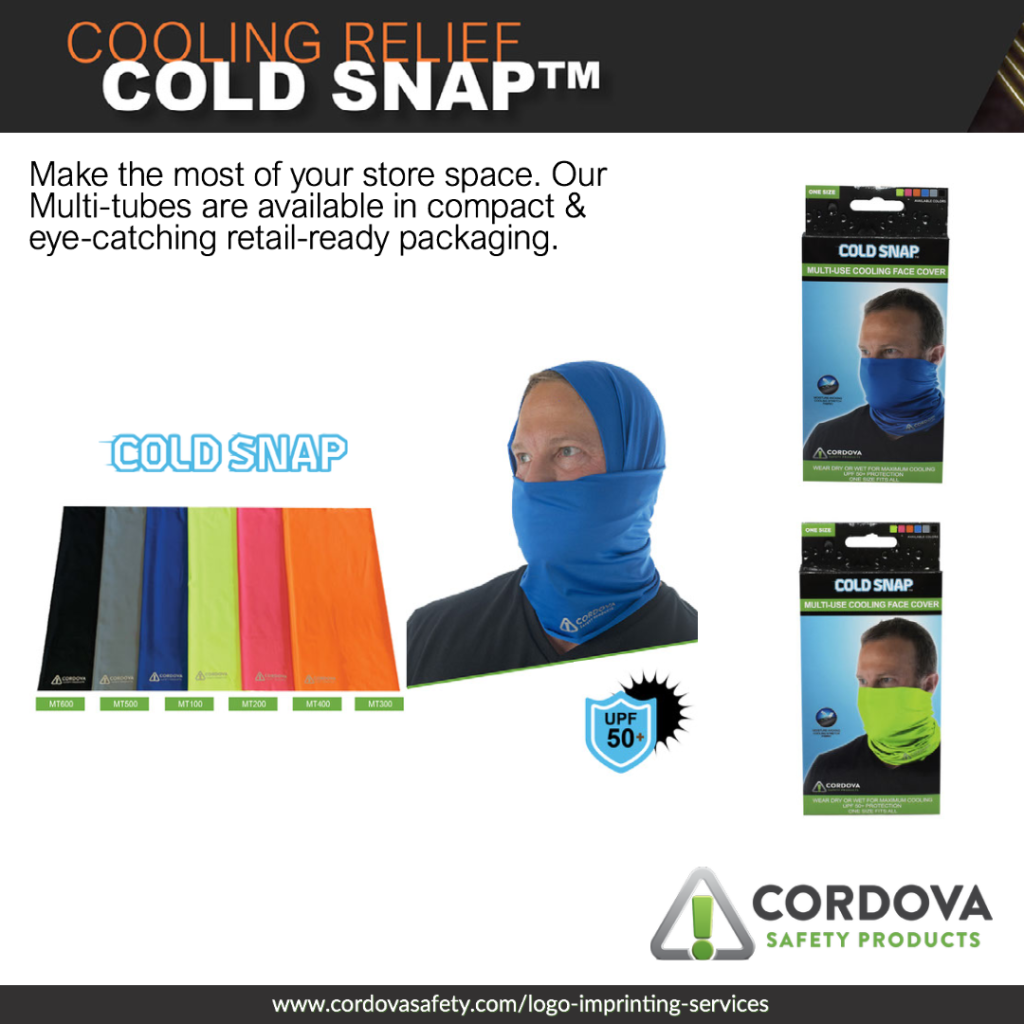 Multi-Tube, Cold Snap™, Blue: #MT100 - Cordova Safety