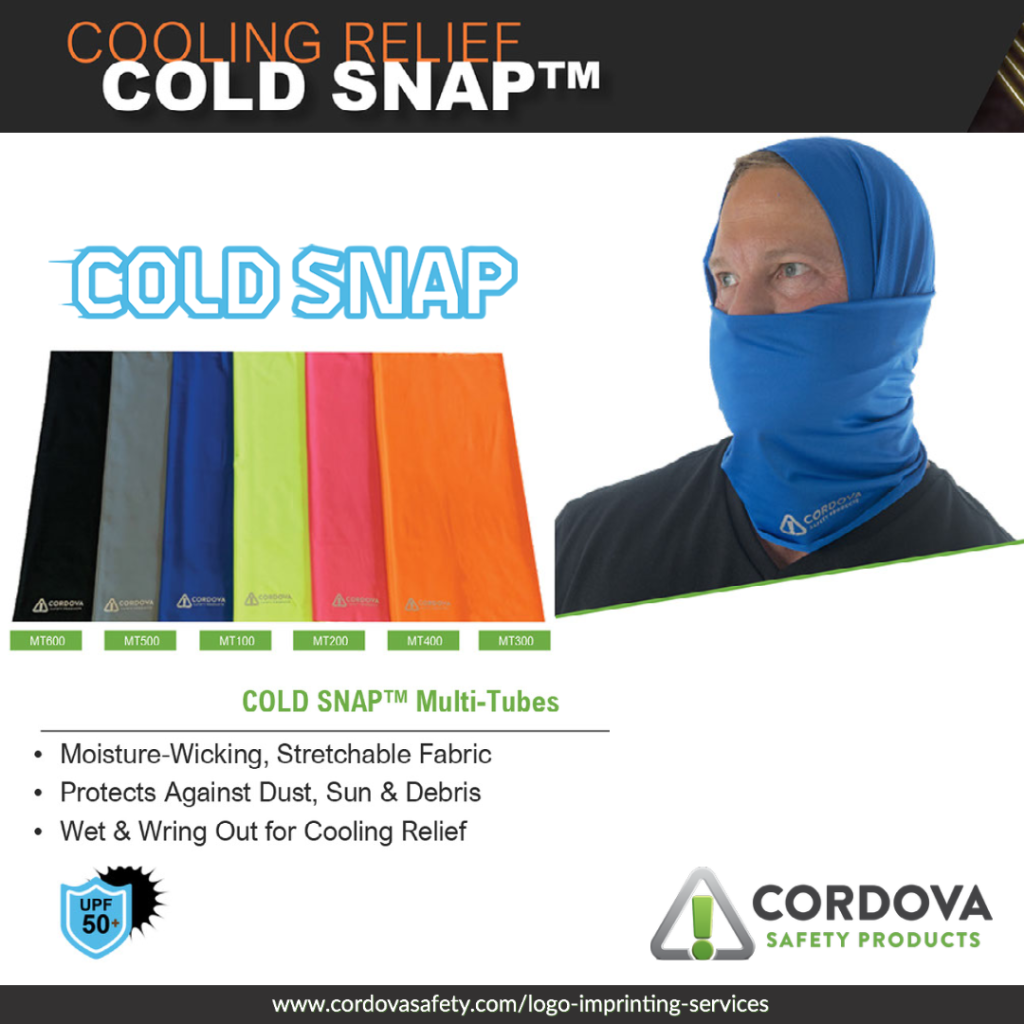 Multi-Tube, Cold Snap™, Blue: #MT100 - Cordova Safety