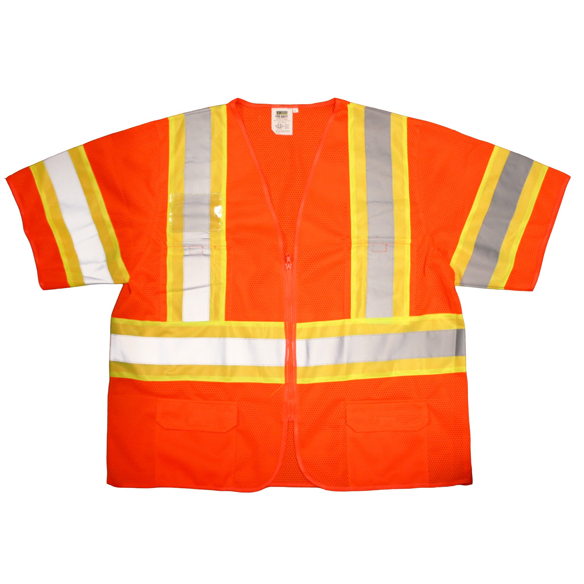 Safety Vest, COR-BRITE®, Type R, Class 3: #V3200 - Cordova Safety