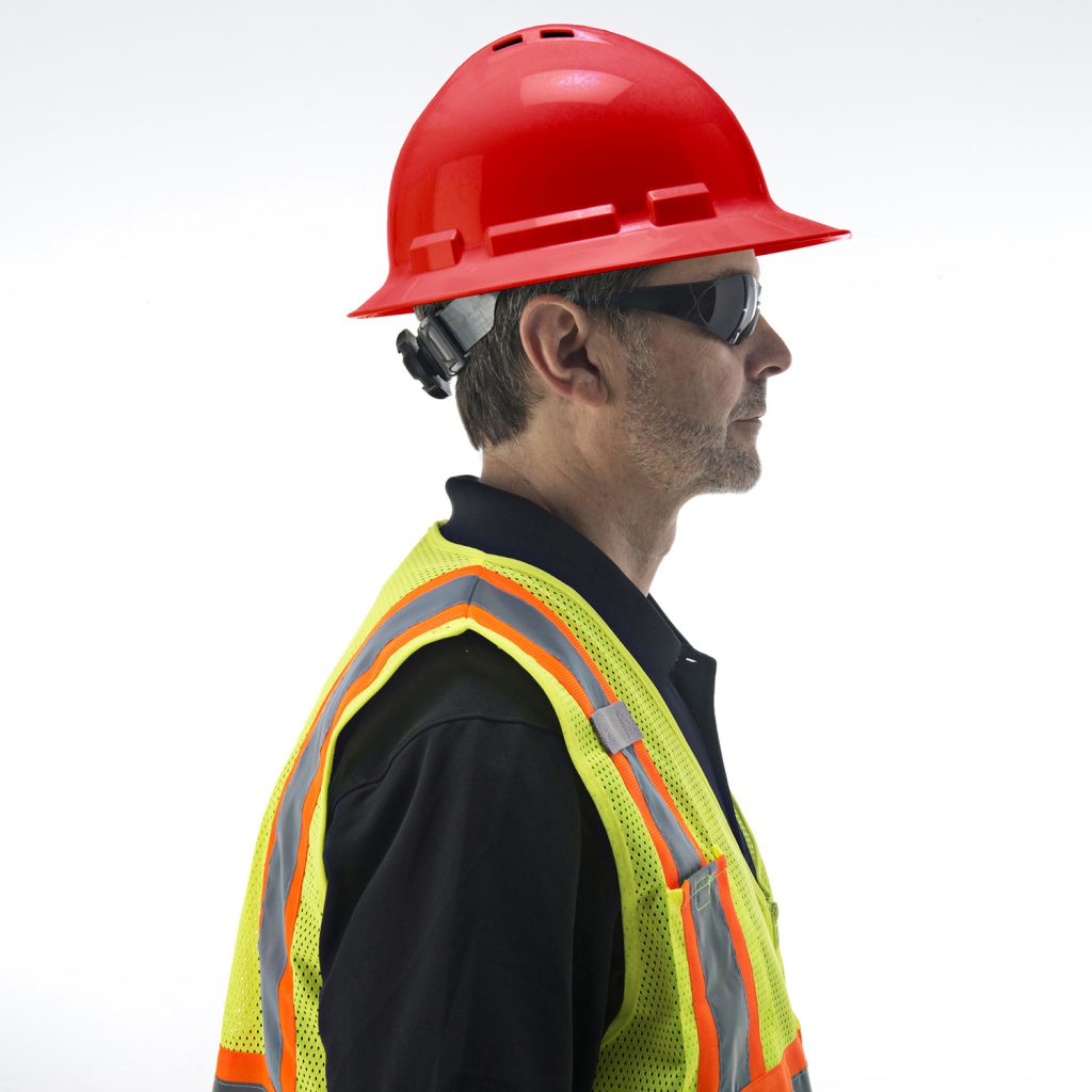 Ratchet, 4-Point, Vented, Duo Safety™, Hard Hat, Full Brim, Dove Gray ...