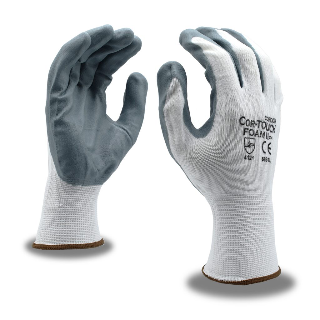 COR-TOUCH FOAM II™, Nitrile, Foam: #6891 - Cordova Safety