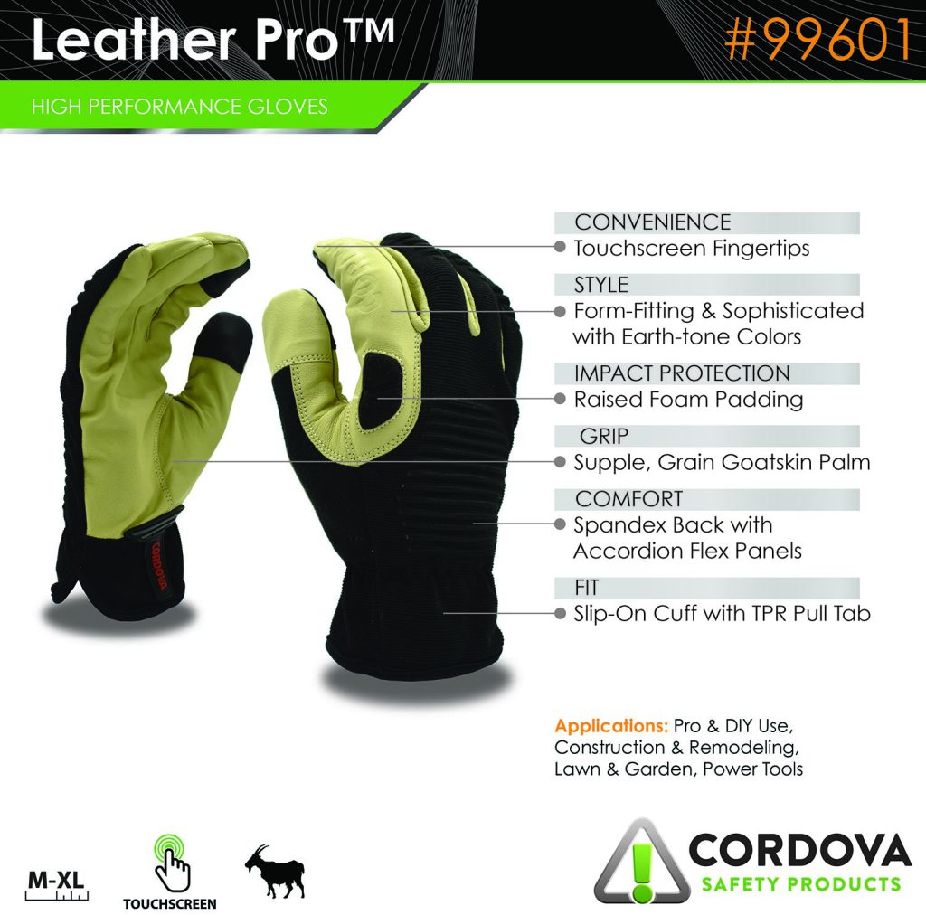 Activity, CORDOVA, Leather Pro™, Goatskin: #99601 - Cordova Safety