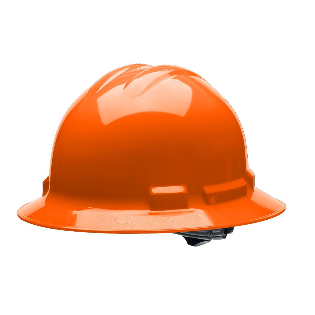 Ratchet, 4-Point, Duo Safety™, Hard Hat, Full Brim, Yellow: #H34R2 ...