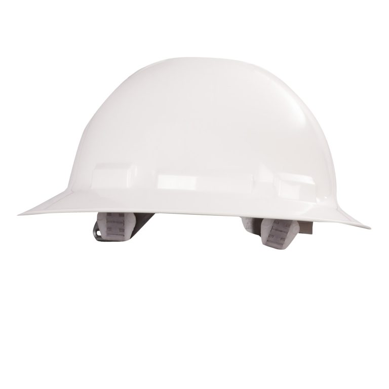 Ratchet, 6-Point, Duo Safety™, Hard Hat, Full Brim, White: #H36R1 ...