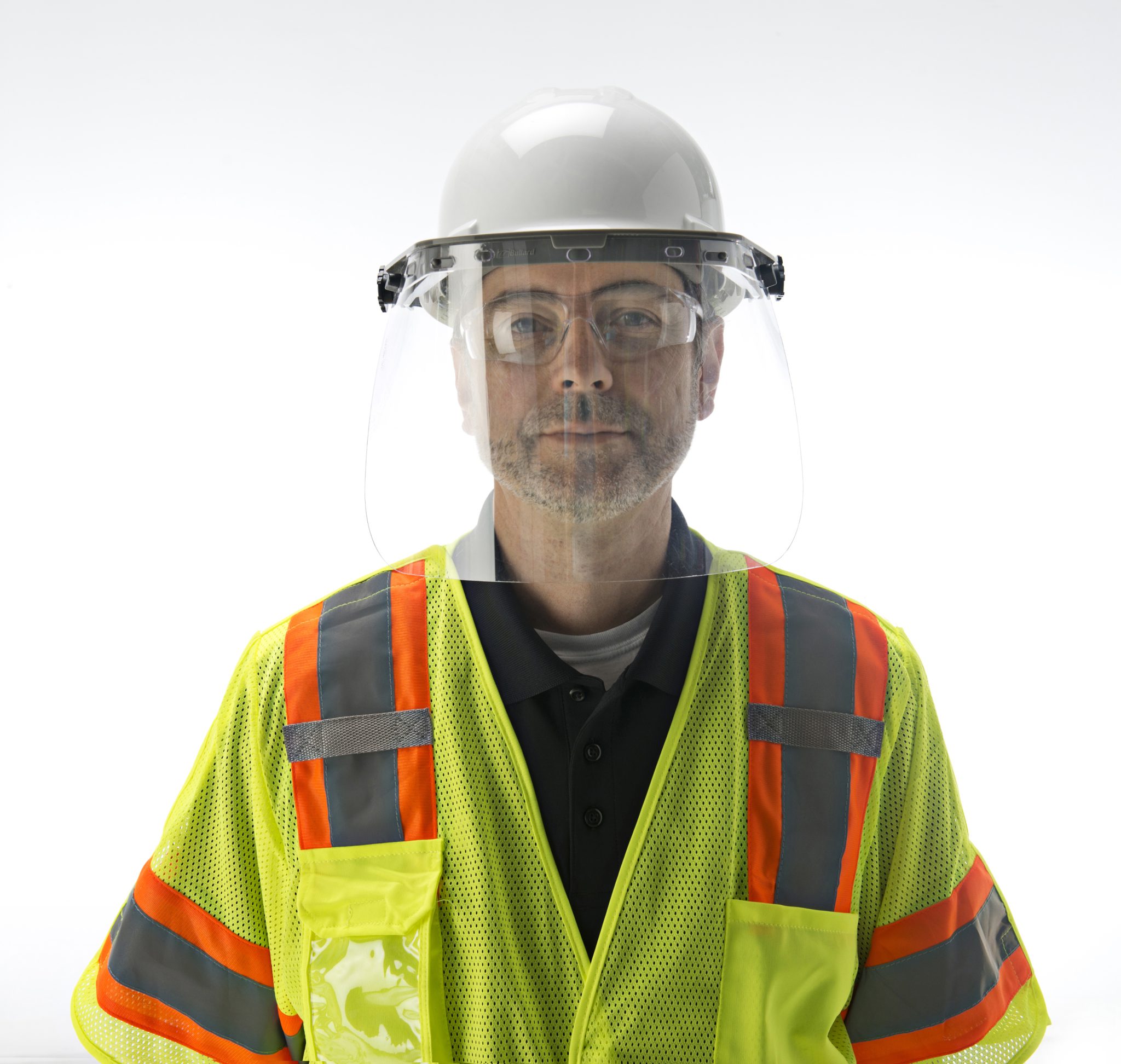 Duo Safety™, Hard Hat Face Shield, Polyester: #HFS1 - Cordova Safety