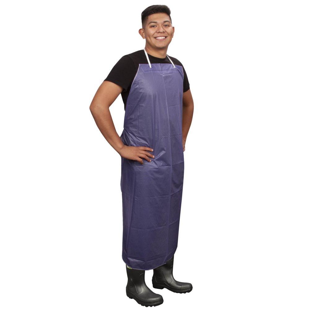Apron, Vinyl, Blue: #RA06B48 - Cordova Safety
