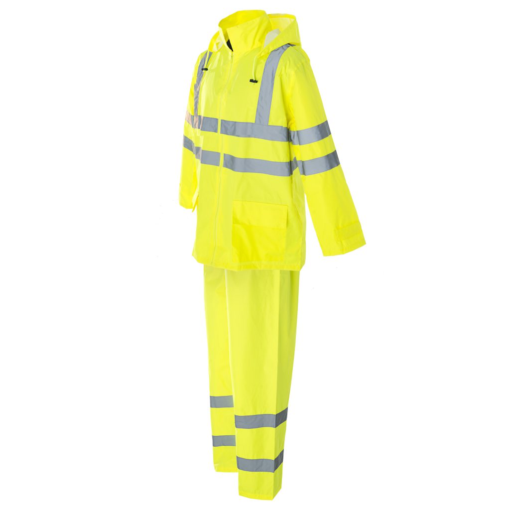 Rain Suit, Reptyle™, Hi-Vis, 2-Piece, Class 3: #SPR3GS - Cordova Safety