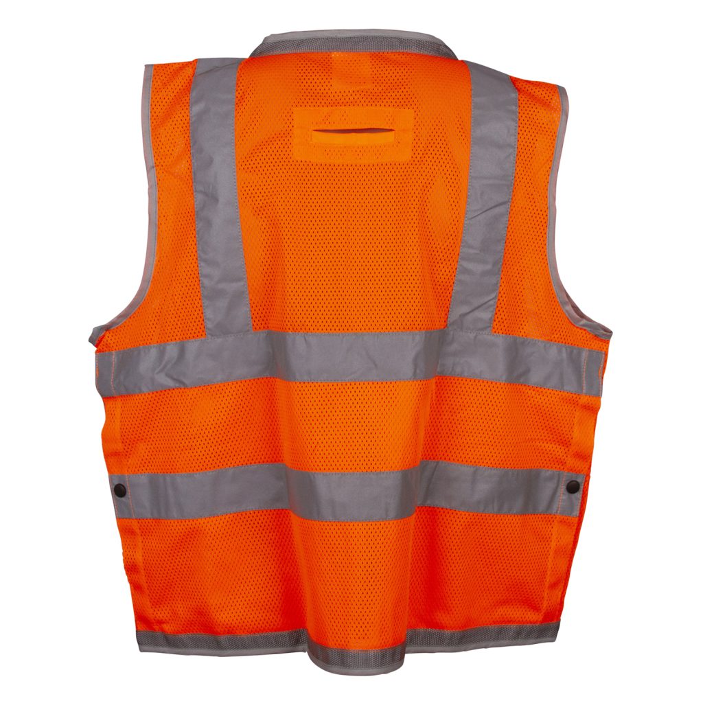 Surveyors Safety Vest, COR-BRITE®, Type R, Class 2, Heavy Duty: #VS295 ...