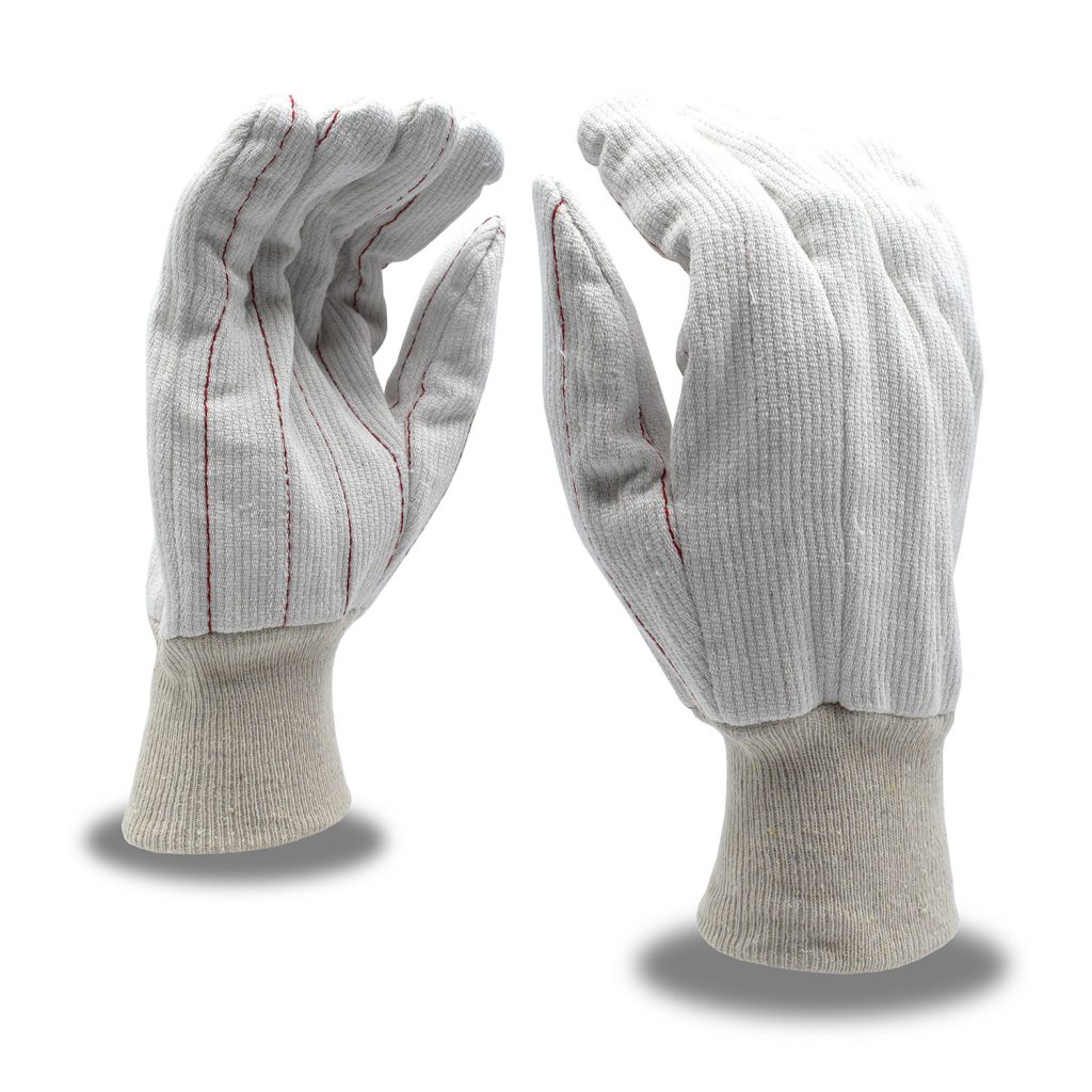 Canvas, Knit Wrist, Corded, Double Palm: #2435CD - Cordova Safety
