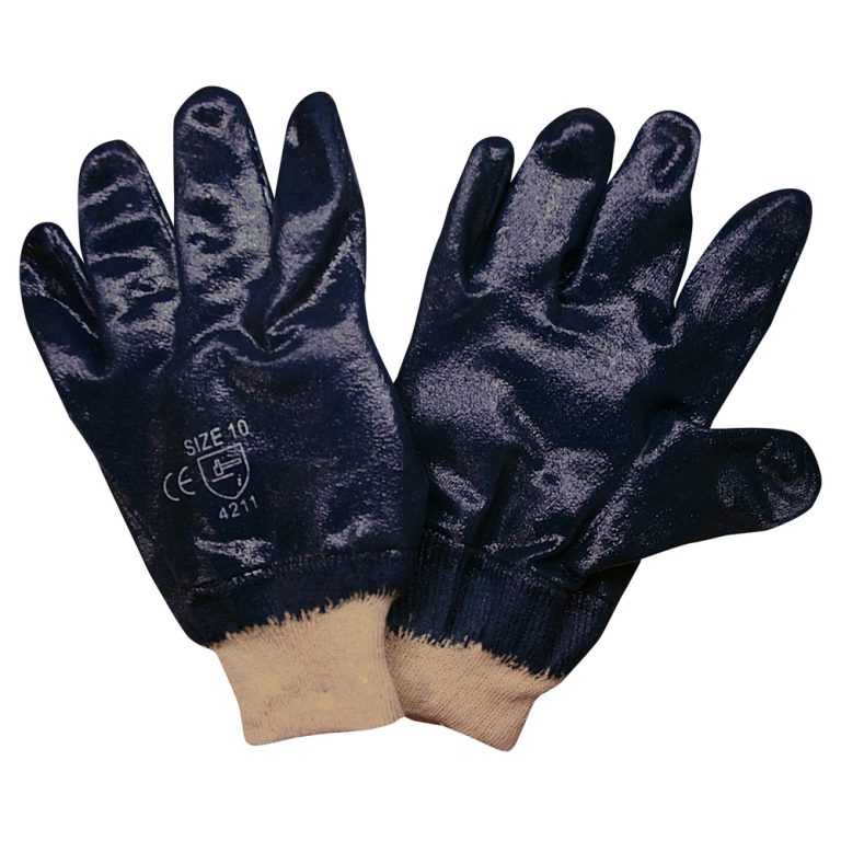Supported, Nitrile, Smooth, Lined Jersey: #6810 - Cordova Safety