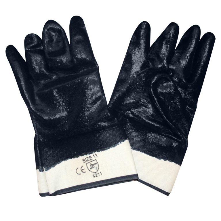 Supported, Nitrile, Smooth, Lined Jersey: #6860 - Cordova Safety
