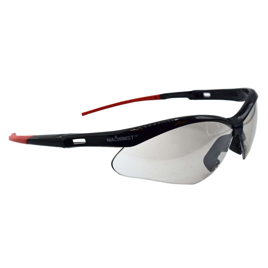 MACHINIST® PRO, Safety Glasses, Clear, Indoor/Outdoor, Anti-Fog ...