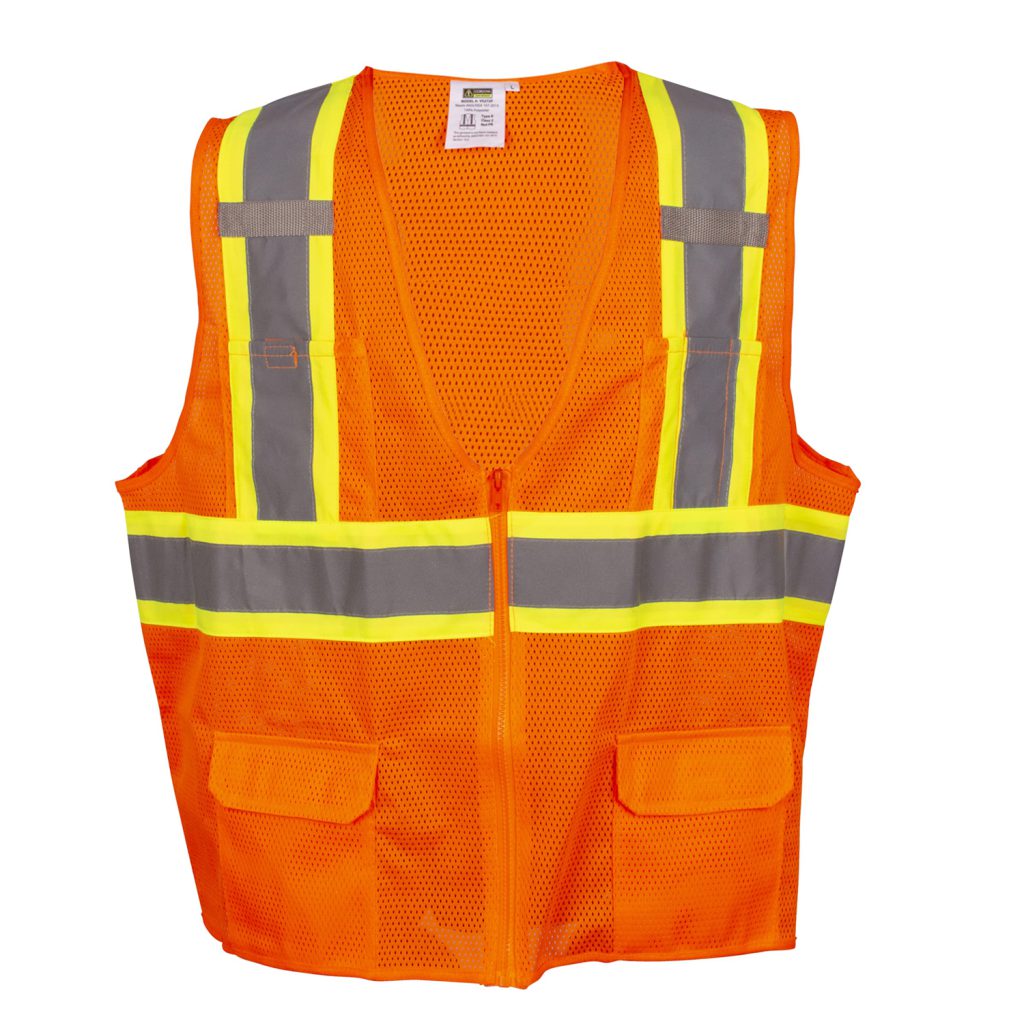 Surveyors Safety Vest, COR-BRITE®, Type R, Class 2: #VS272P - Cordova ...