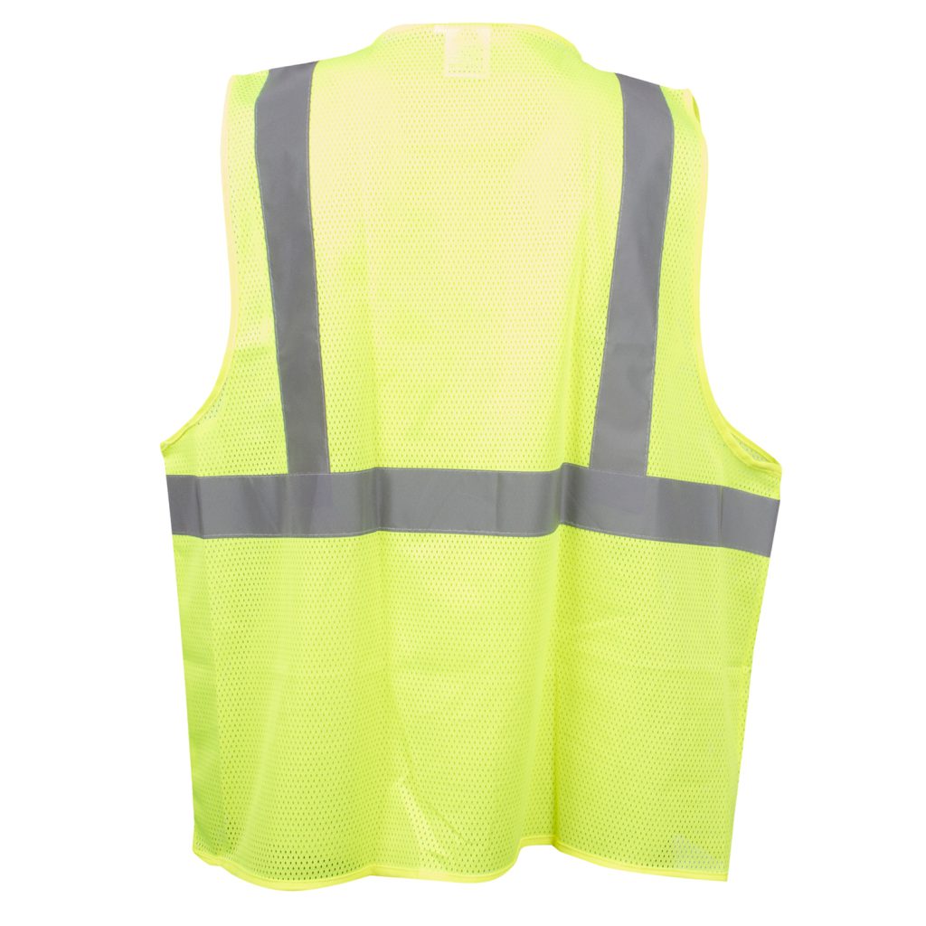 Safety Vest, Type R, Class 2, Mesh: #VZ261P - Cordova Safety